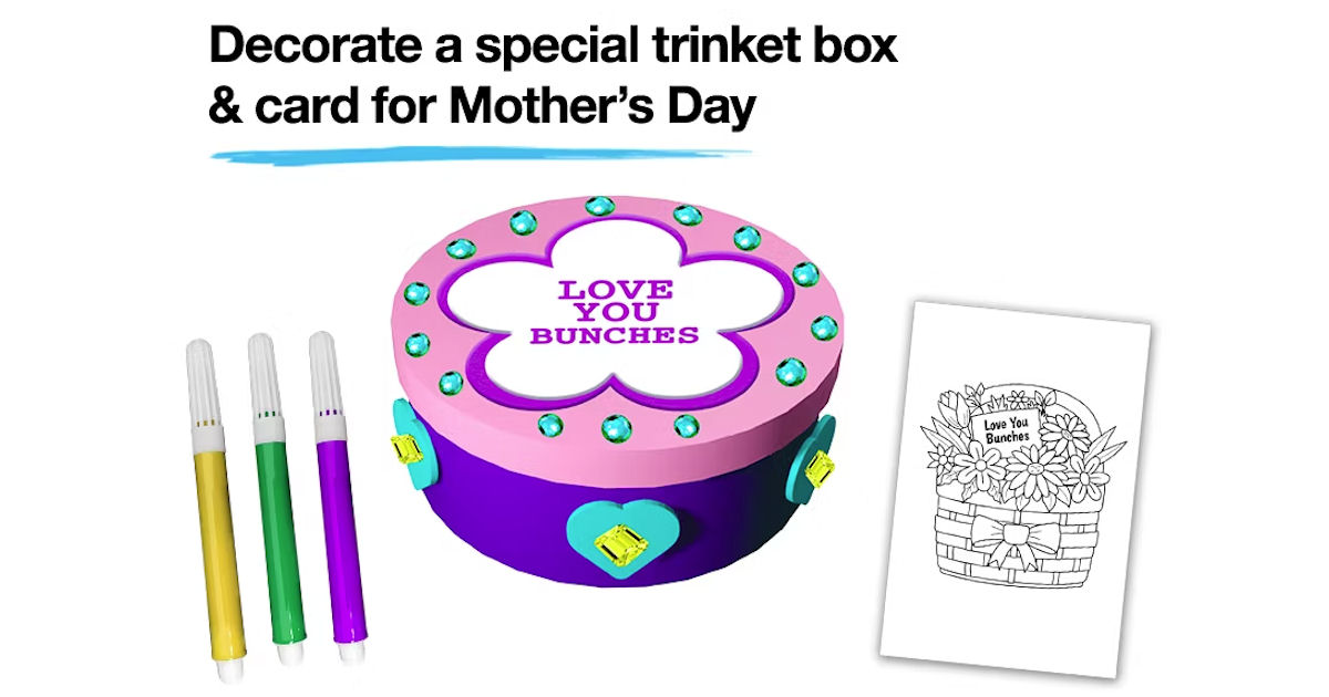 TrySpree - Get your Free Trinket Box & Card for Mother's Day Craft Kit ...