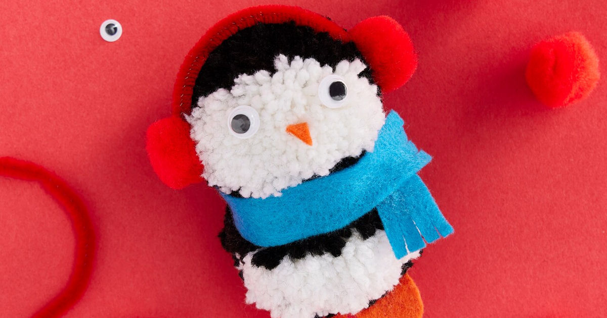 TrySpree - Free Pom-Pom Penguins Craft Event at Michael's - Jan 28th