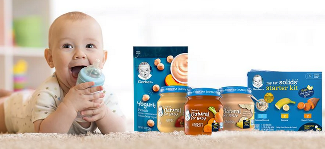 TrySpree - Get your Gerber Baby Nutrition Kit for FREE