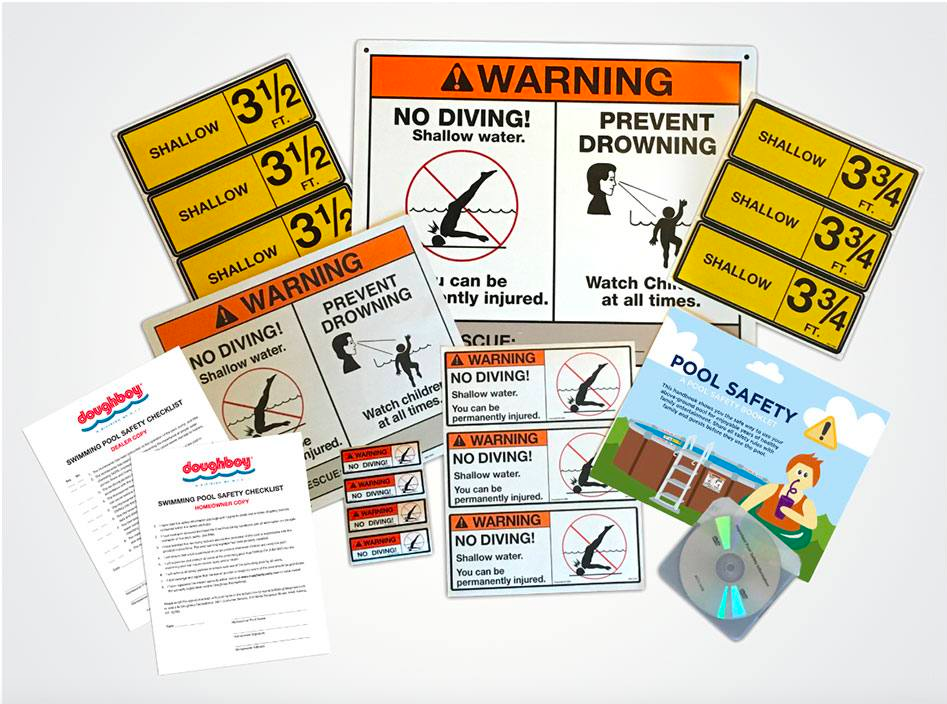 TrySpree - FREE Above-Ground Pool Safety Sticker Pack and DVD!