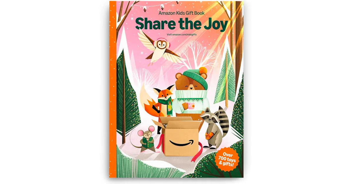 TrySpree - Fun for the Holidays: FREE Amazon Kids Gift Book with Stickers!
