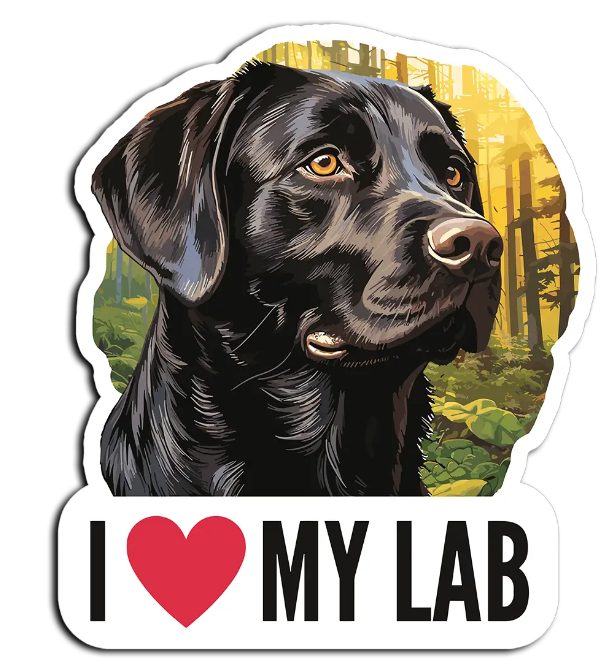 TrySpree - Hello Lab Lovers Sticker for FREE!