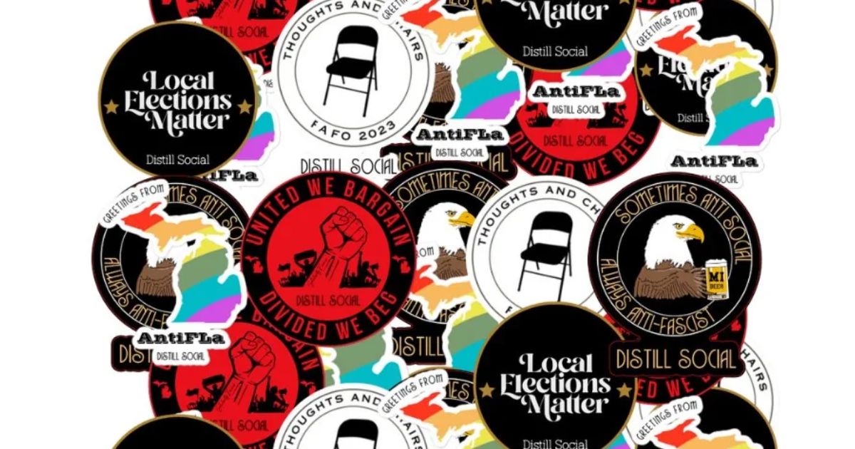 TrySpree - Free Distill Social Stickers