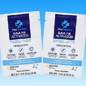 TrySpree - Claim a FREE Well Traveled Immune Activator Drink Mix Packets