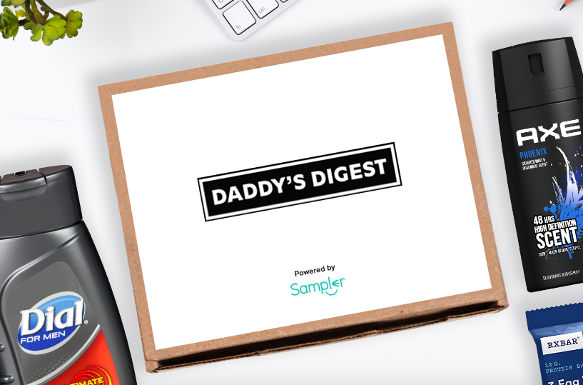 TrySpree - Daddy's Digest Sample Box for Free from Sampler!