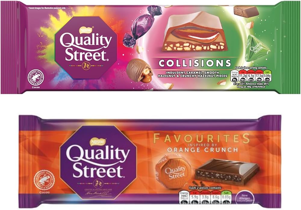 TrySpree - Sweeten Your Day: Free Quality Street Chocolate Bar!
