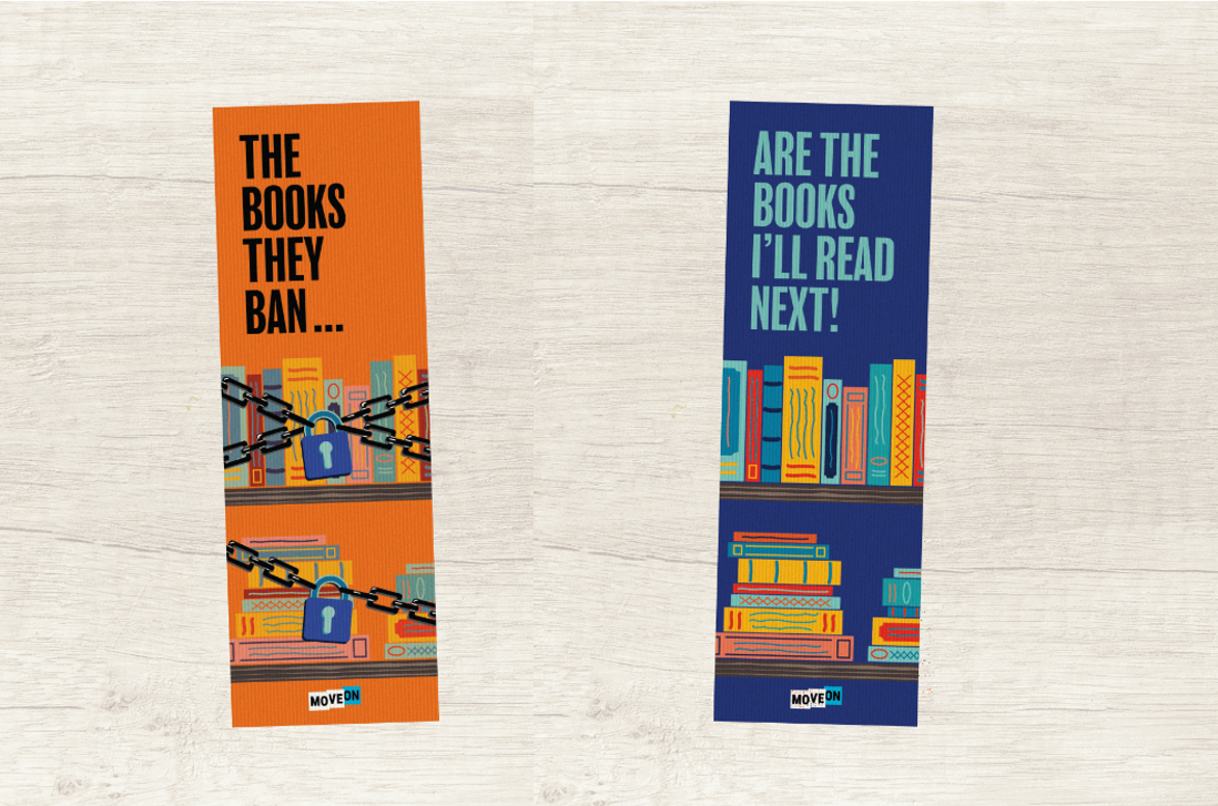 TrySpree - Free Banned Books 3D Bookmark