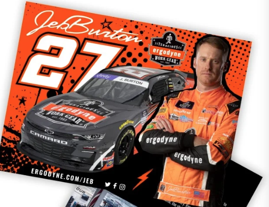 TrySpree - Get Your Free Jeb Burton Racing Hero Card