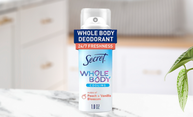 TrySpree - Stay Fresh for FREE – Secret Deodorant at Walgreens!