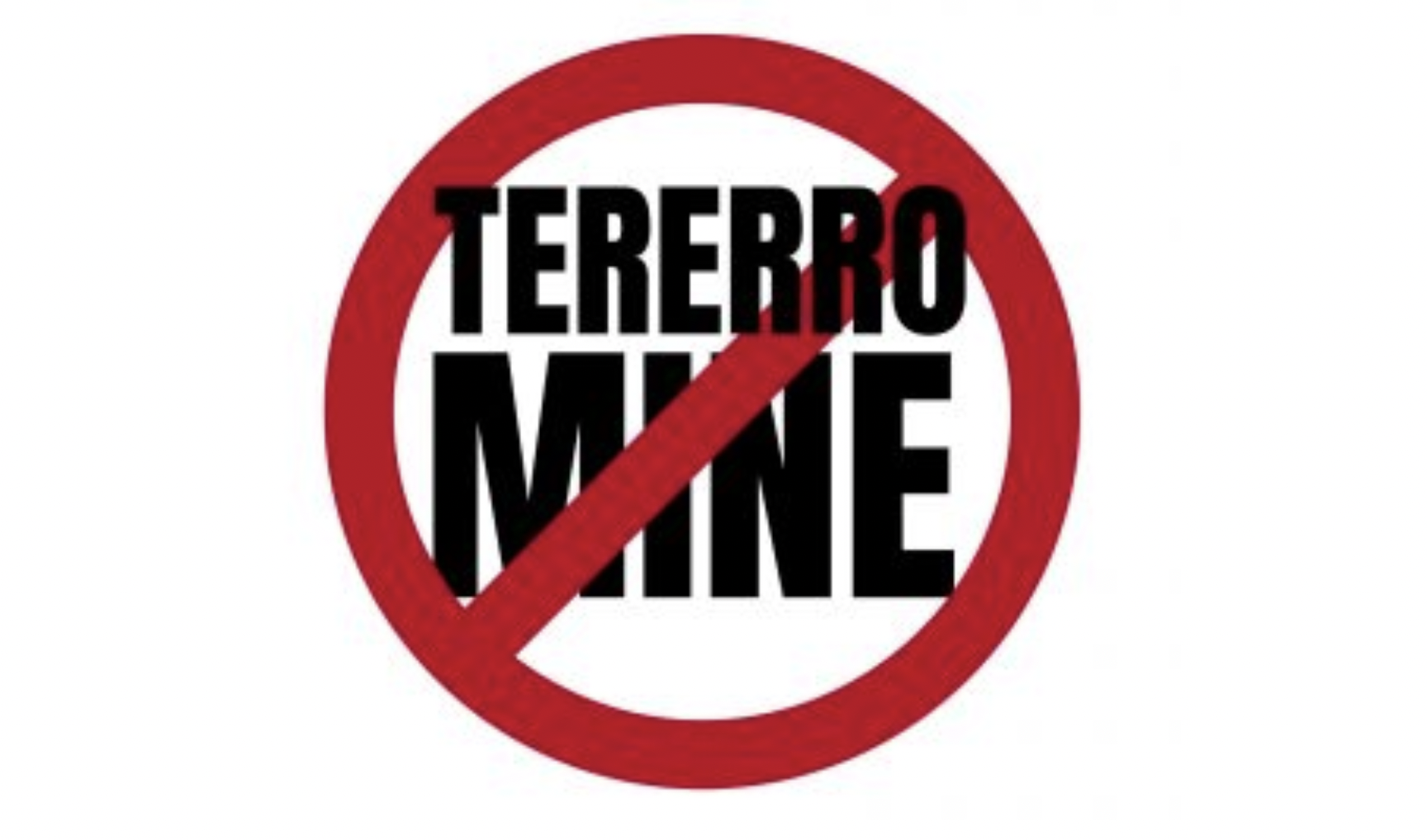 TrySpree - Say No to Mining – Get Your Free “Stop Tererro Mine” Sticker