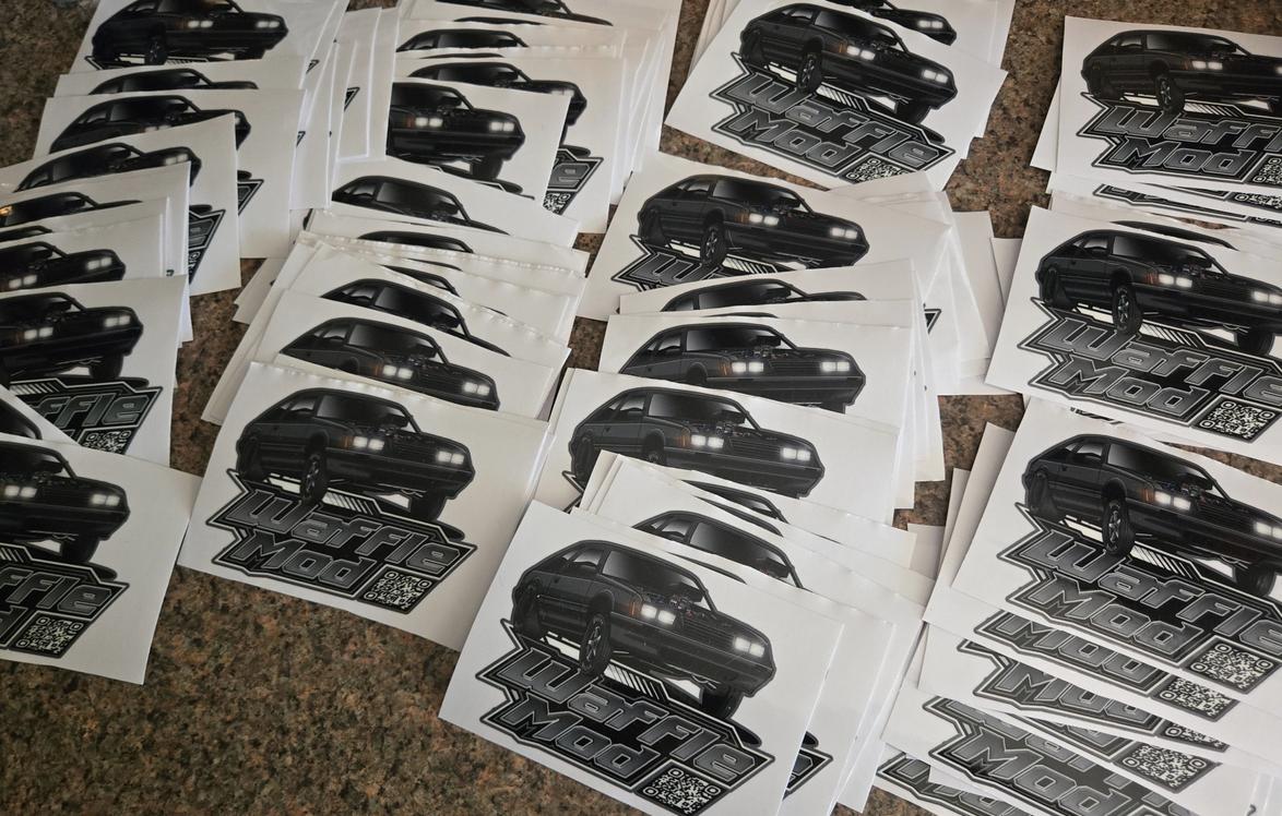 TrySpree - WaffleMod Swag Alert – FREE Sticker for Fans!
