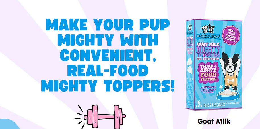 TrySpree - Nourish Your Pet with Free Mighty Toppers by The Bear & The ...