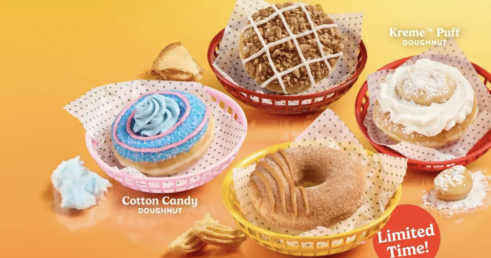 TrySpree - FREE Fall Fair Donut at Krispy Kreme!