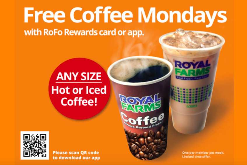 TrySpree - Coffee for Free at Royal Farms