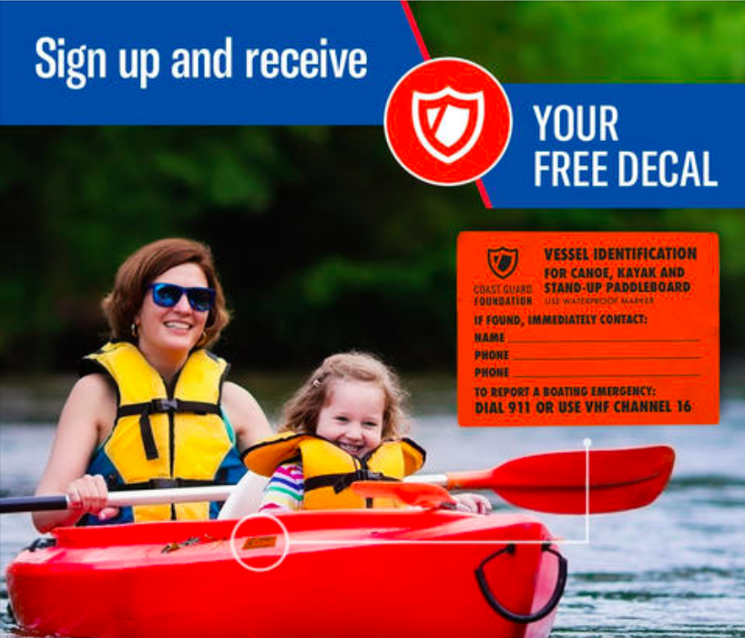 TrySpree - Free Watercraft ID Decal!