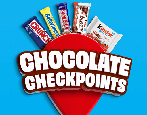TrySpree - Instant Win Game: Chase the Chocolate Checkpoints