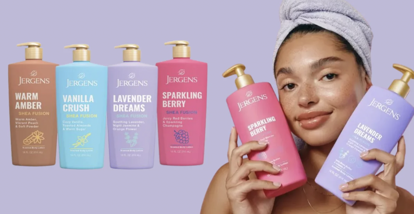 TrySpree - Say Hello to Silky Skin – FREE Jergens Lotion Sample