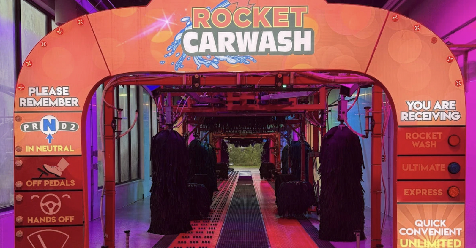 TrySpree - Your Ride Deserves It — FREE Wash at Rocket Carwash