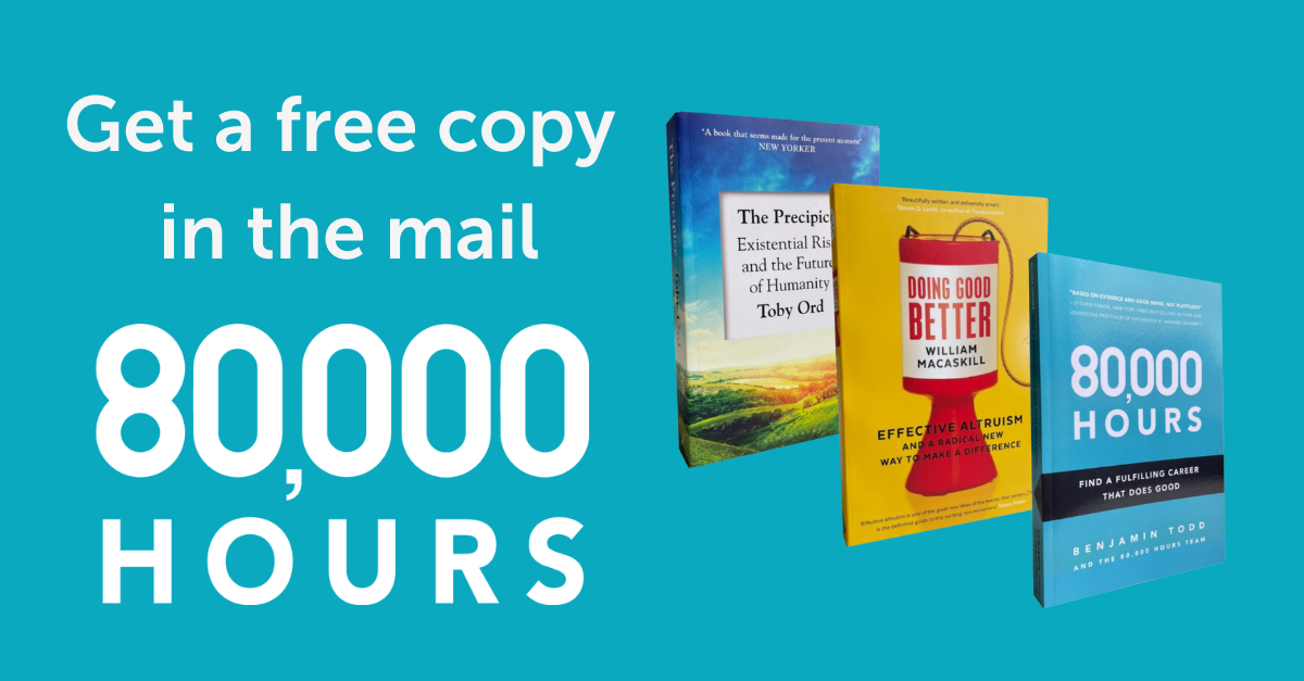 TrySpree - Free career advancing books! Doing Good Better, The Precipice or 80,000 Hours!