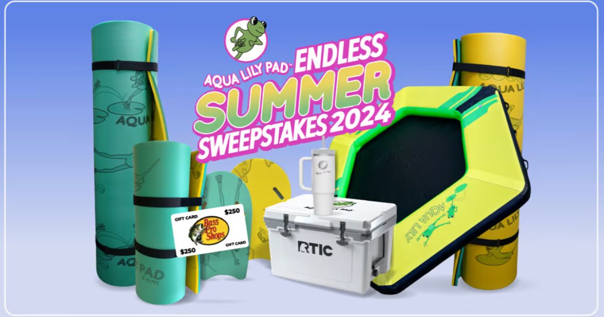 TrySpree - Summer Fun Awaits: Enter to Win Aqua Lily Pads and Custom ...