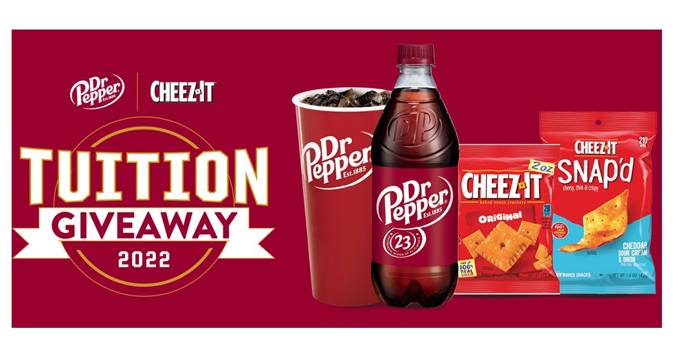 TrySpree - Dr Pepper and Cheez-It Tuition Instant Win Game TrySpree - Dr Pepper and Cheez-It Tuition Instant Win Game