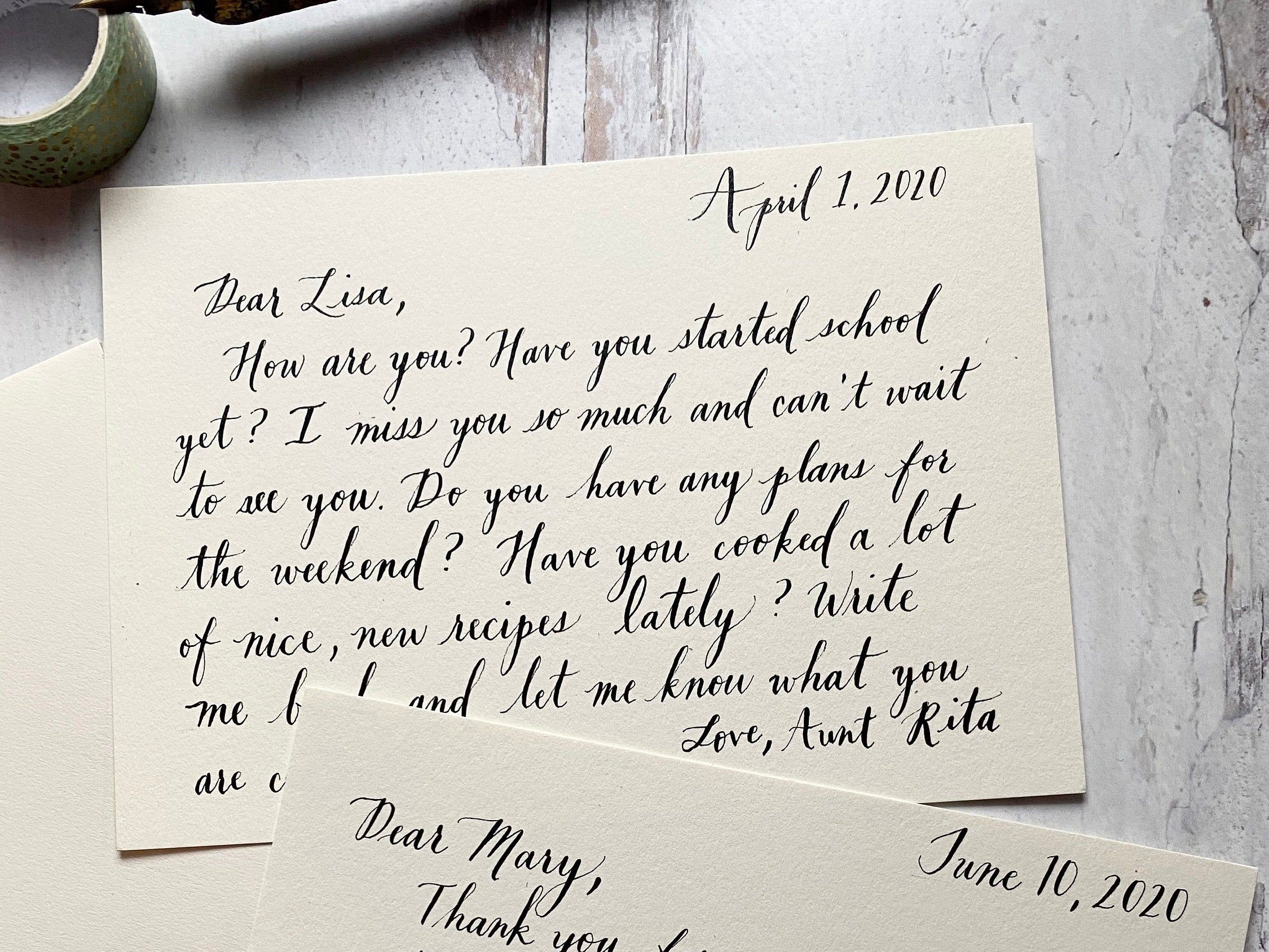 TrySpree - Free 5 Handwritten Cards