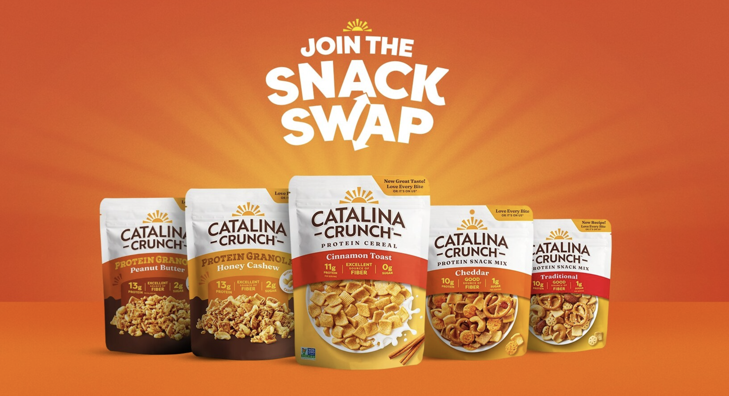 TrySpree - Catalina Crunch Fans: Win a Snack Swap Box