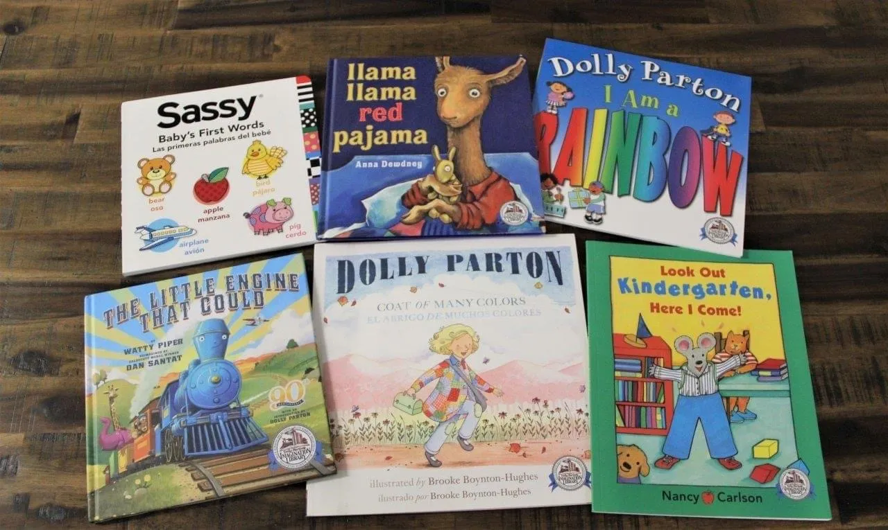 TrySpree - Free Monthly Kids' Book/s by Dolly Parton's Imagination Library