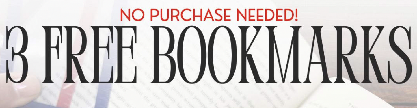 TrySpree - 3 FREE Magnifier Bookmarks – The Ultimate Reader’s Tool!