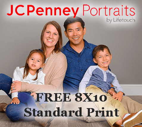 TrySpree - Freebie Alert! 8x10 Standard Print JCPenney Portraits for ...