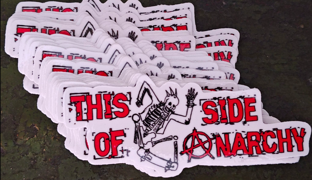 TrySpree - Be Bold: Free 'This Side of Anarchy' Sticker Giveaway!