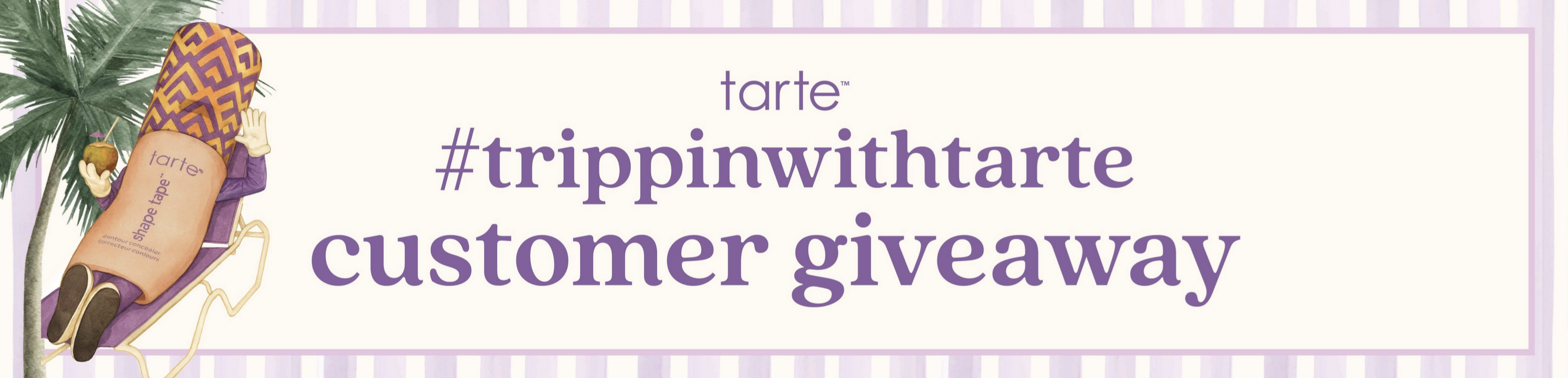 TrySpree - Enter the Trippin With Tarte Giveaway Today