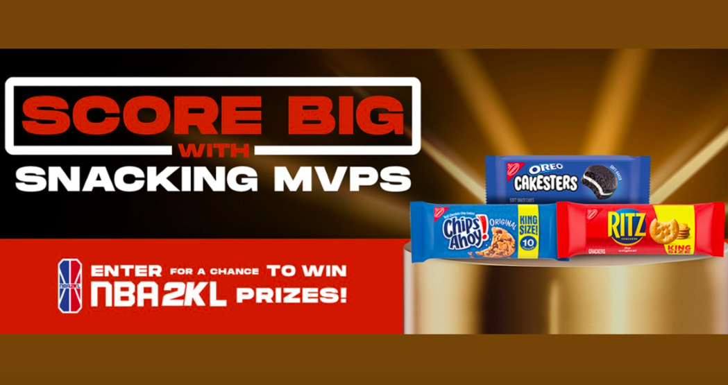 TrySpree - The Mondelez NBA 2k Sweepstakes