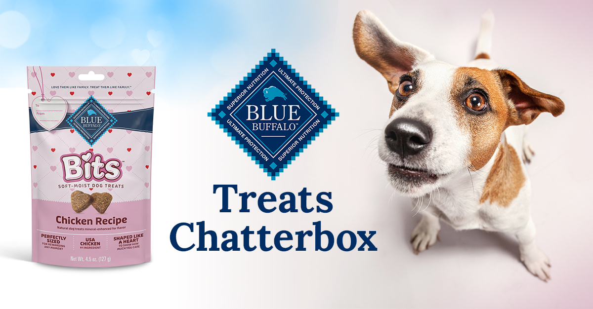 TrySpree - Free Blue Buffalo DOG Treats Chatterbox