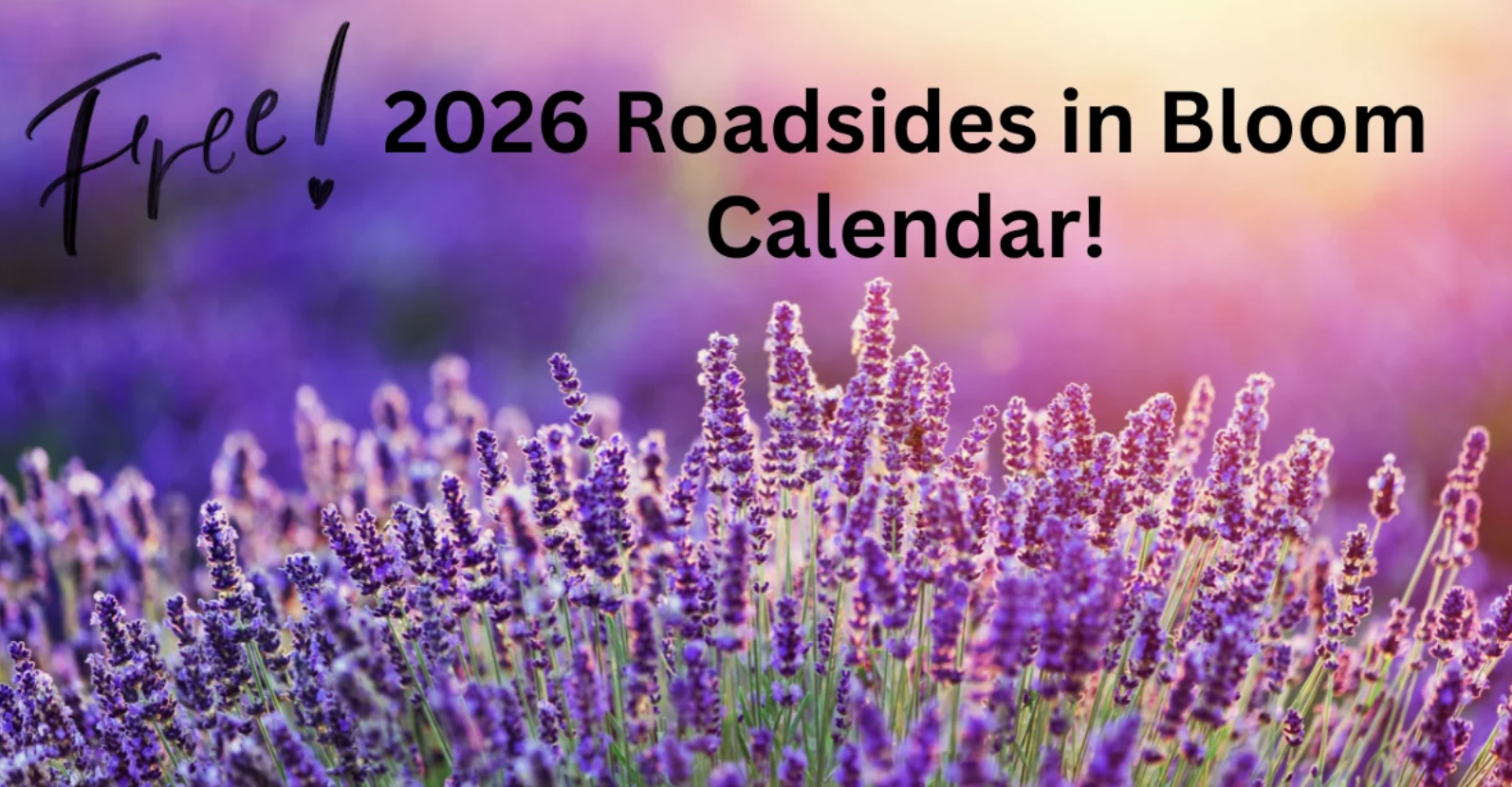 TrySpree - Celebrate Nature: Free 2026 Roadsides in Bloom Calendar!