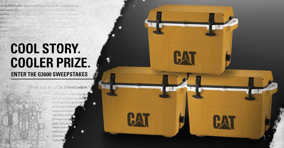 TrySpree - Cool Off with a Win: Caterpillar Cooler Sweepstakes!