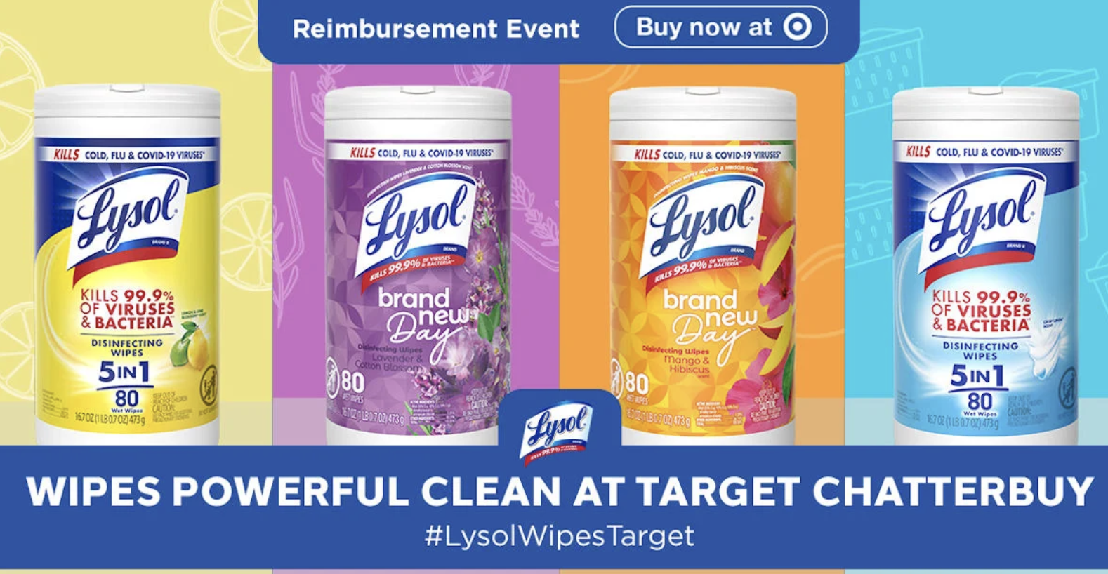 TrySpree - Claim Your Free Lysol Powerful Clean Wipes Kit Today!