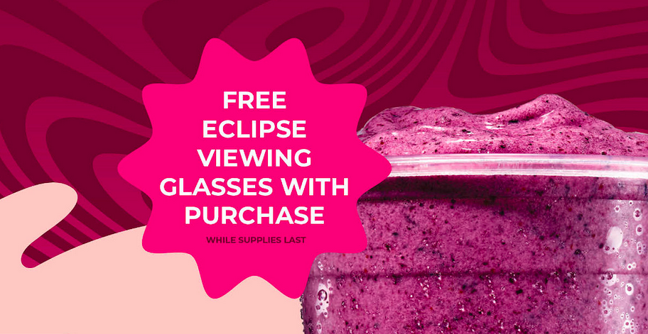 TrySpree - Get your FREE pair of Solar Eclipse Glasses at Smoothie King!