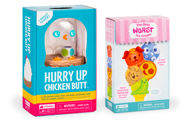 TrySpree - Free Exploding Kittens for Kids Game Night Party Pack