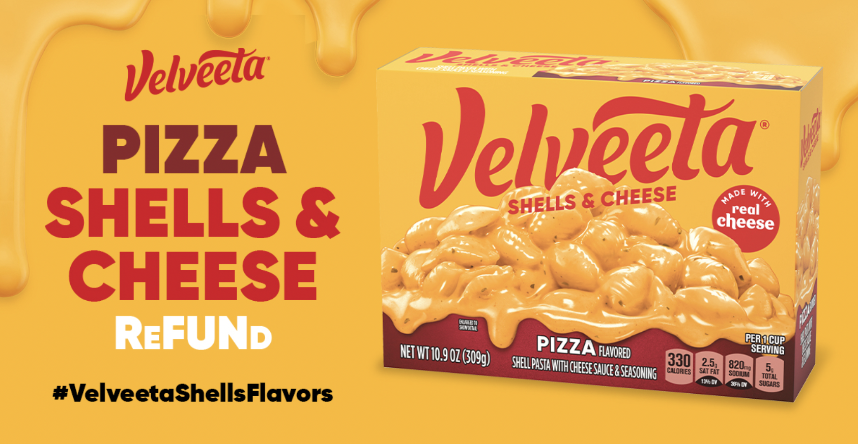 TrySpree - Velveeta Pizza Shells & Cheese ReFUNd – Join Ripple Street!