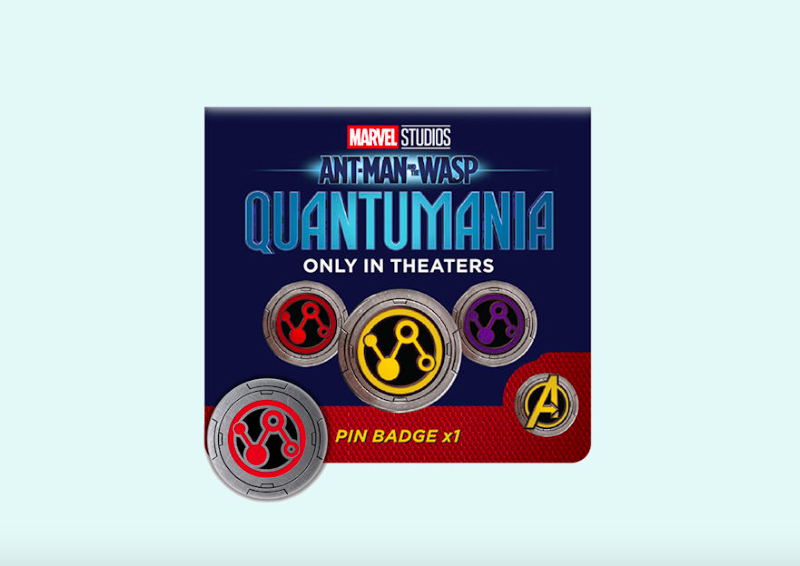 TrySpree - Ant-Man & The Wasp: Quantumania Pym Particle Pin for Free