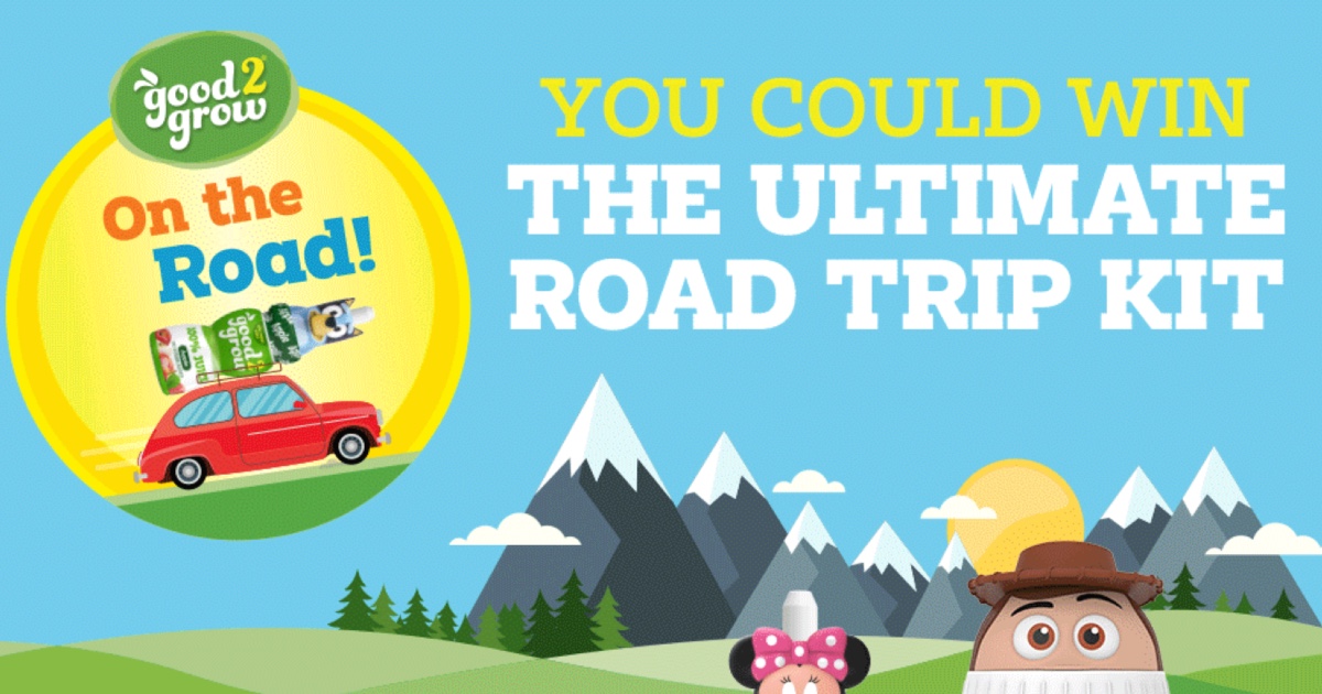 TrySpree - SWEEPSTAKE: Win an Ultimate Road Trip Kit from Good2Grow