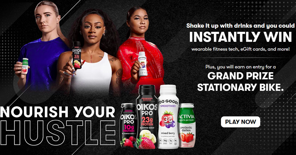 TrySpree - Transform Your Workout: Win Instant Fitness Prizes from Oikos!