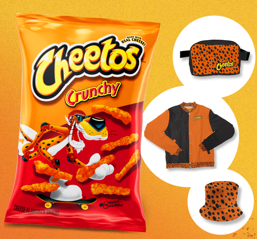 TrySpree - Sweepstakes: Cheetos Untouchable Cheesy Swag