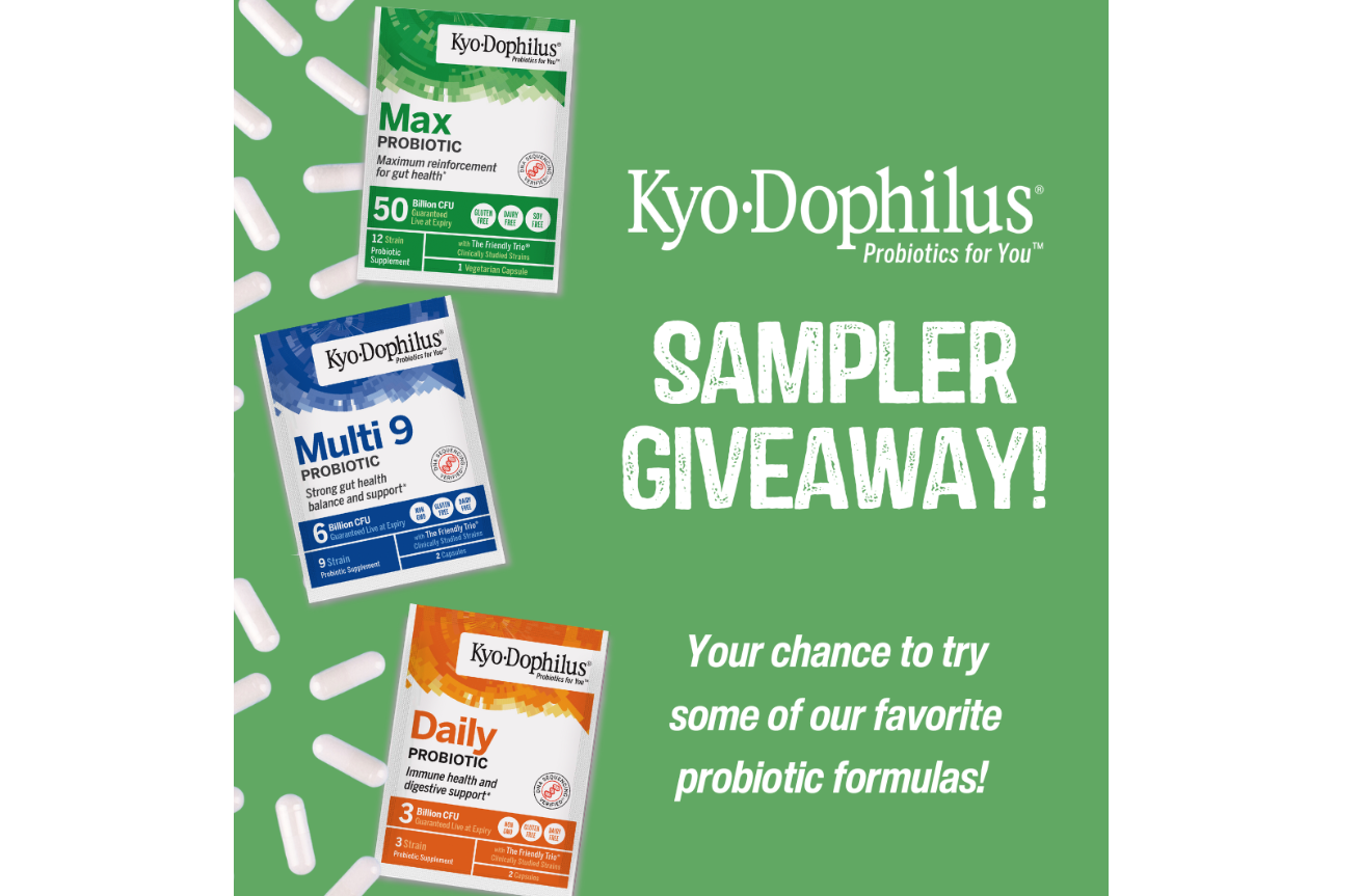 TrySpree - Say Hello to Healthy Gut Flora: Get a Free Kyo-Dophilus Sample Pack!