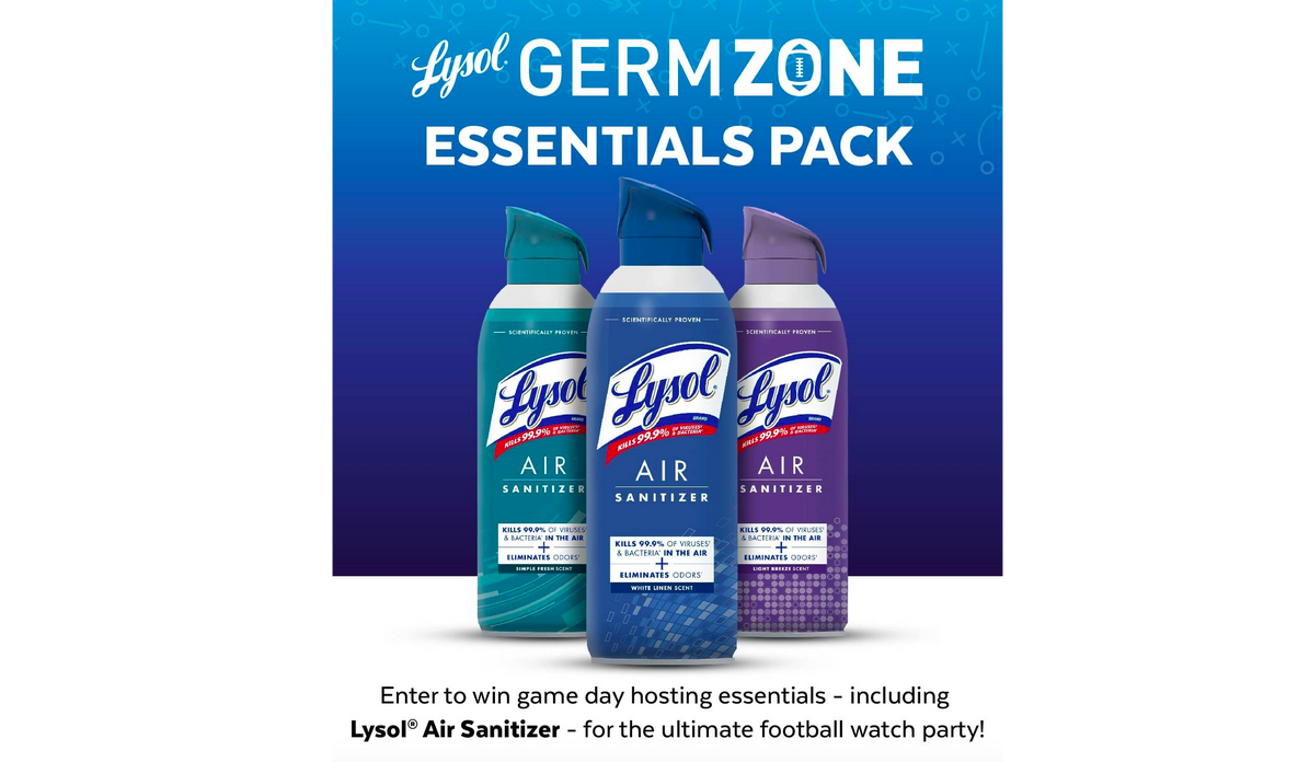 TrySpree - Keep Germs at Bay – Enter to Win the Lysol Essentials Pack!
