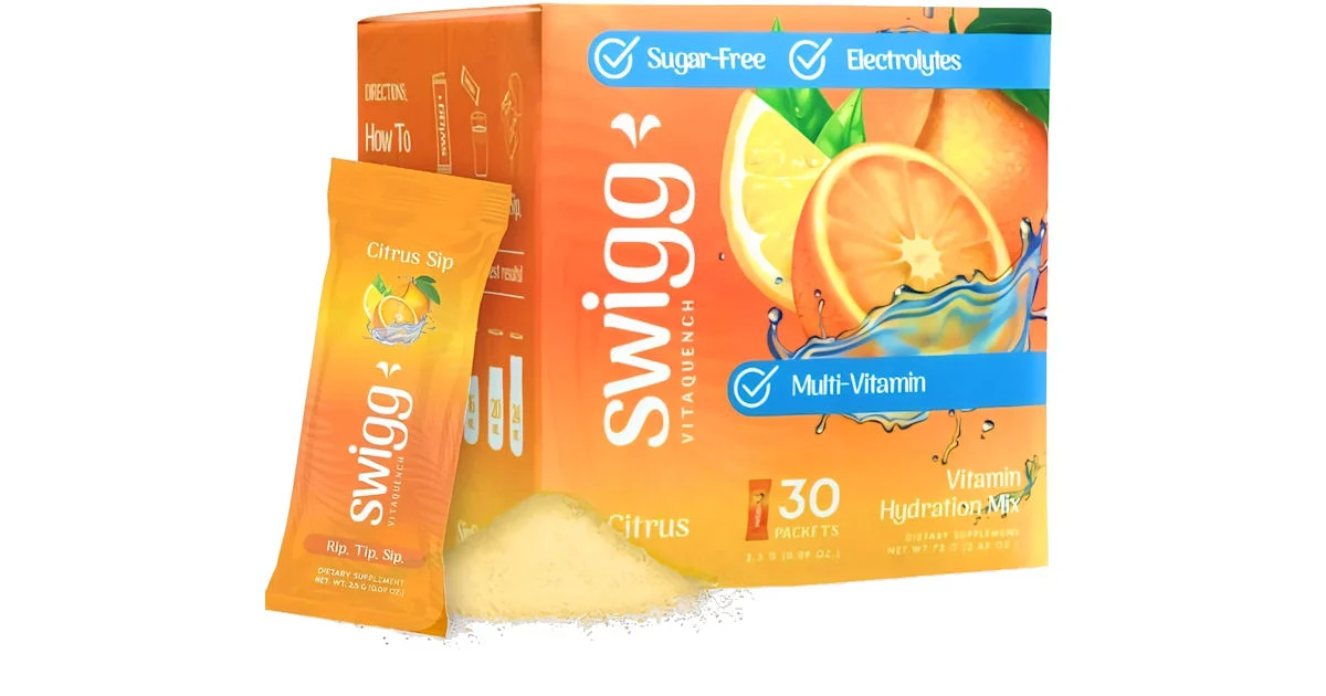 TrySpree - Free Sample of Swigg Vitamin Hydration Mix