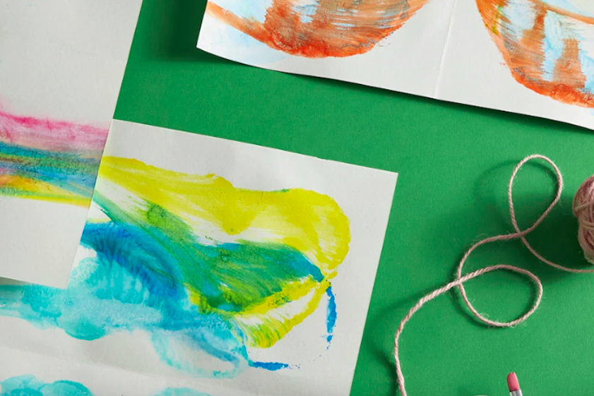 TrySpree - Rainbow Yarn Pull Art Craft for Free