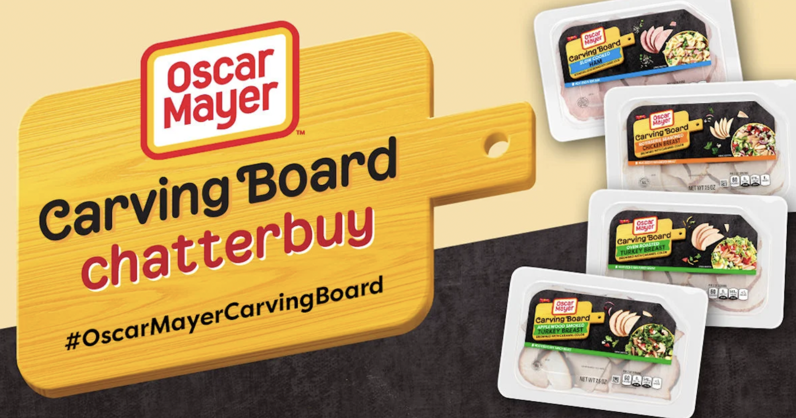 TrySpree - FREE Chatterbuy Kit Featuring Oscar Mayer Carving Board