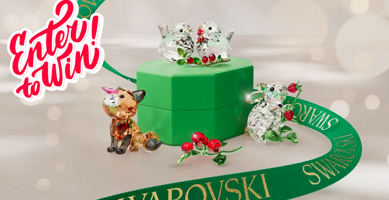 TrySpree - Enter to Win Exquisite Swarovski Ornaments & Collectibles
